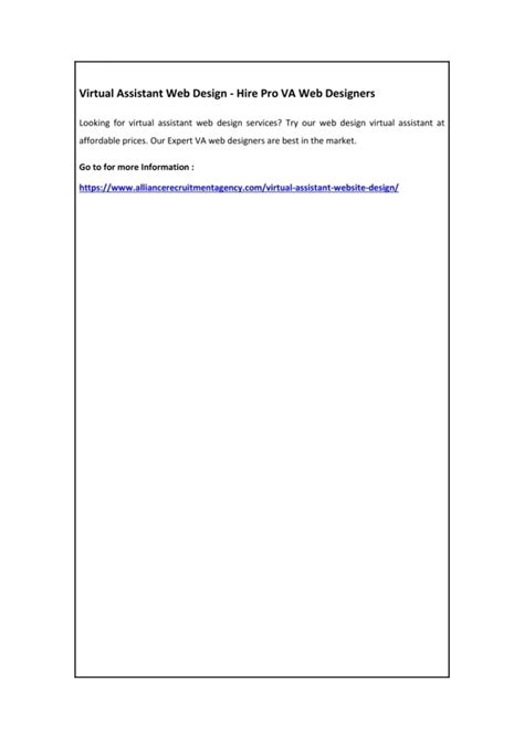 Ppt Virtual Assistant Web Design Powerpoint Presentation Free Ppt Virtual Assistant Web Design Powerpoint Presentation Free