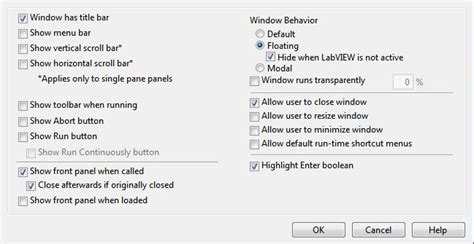 solved pop up vi freezes use of controls on main vi ni community