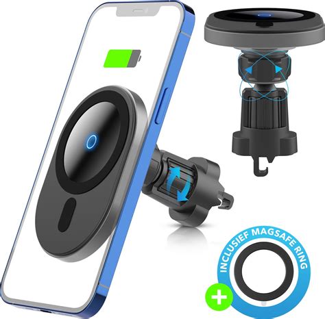 Mw Magsafe Autohouder Magsafe Autolader Gsm Houder Auto Magnetische Bol