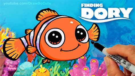 How To Draw Squirt From Finding Nemo Easy Handt Gired