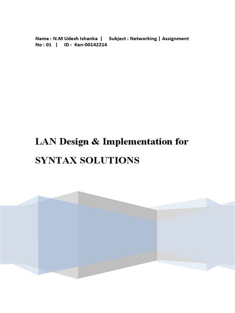 Networking Assignment 2 Pdf Computer Network Network Protocols