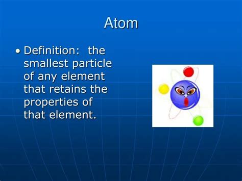 PPT Atom PowerPoint Presentation Free Download ID 9376016