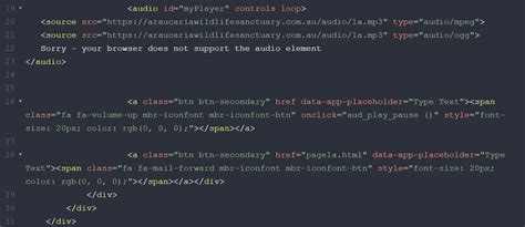Click On Icon To Play Audio Without New Screen Mobirise Forums