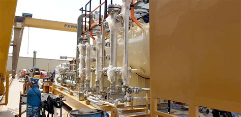 Crude Oil Mobile Test Separator Rhine Engineering Development