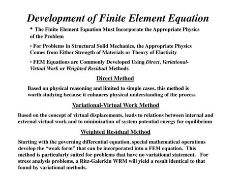 Ppt Introduction To Finite Element Methods Powerpoint Presentation
