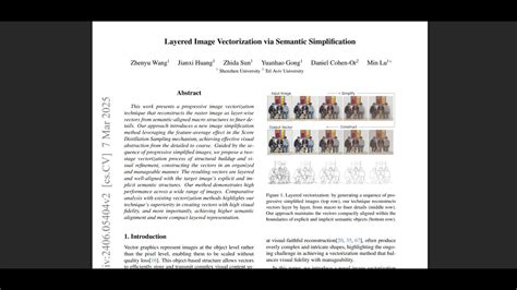Layered Image Vectorization Via Semantic Simplification Podcast Youtube