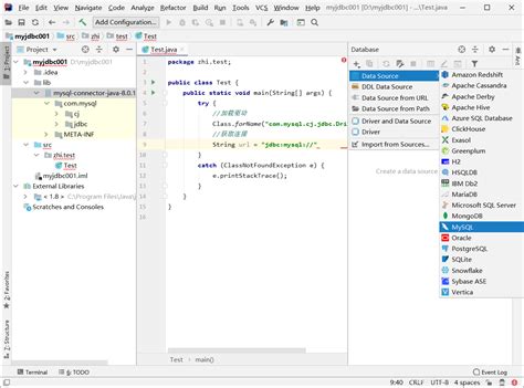 Idea使用jdbc连接数据库 Csdn博客