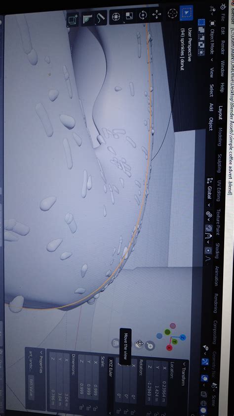 blender particles issue r blenderdoughnuts