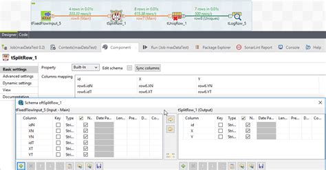 Tmap How To Map Different Columns Of One Table Into One Column Of One