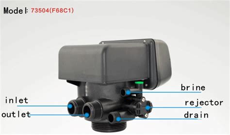 Automatic Softner Control Valve Runxin F68c3 Multi Function Flow