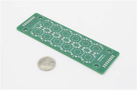 2 X 6 Tactile Button Breakout Narrow Bc Robotics