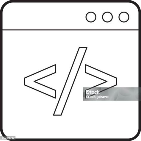 Pengembangan Pemrograman Web Jendela Pengkodean Ilustrasi Stok Unduh Gambar Sekarang