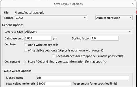 Design Library Management — Klayout