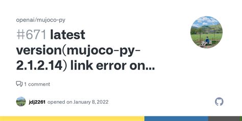 Latest Version Mujoco Py 2 1 2 14 Link Error On MacOS Issue 671