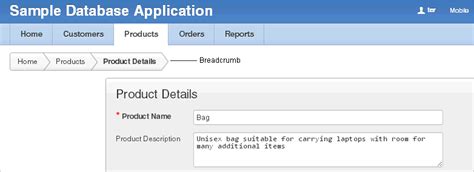 Creating Breadcrumbs