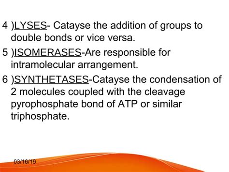 Enzyme An Introduction Ppt