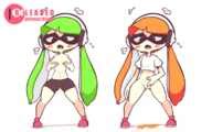 Post Animated Diives Inkling Inkling Girl Splatoon