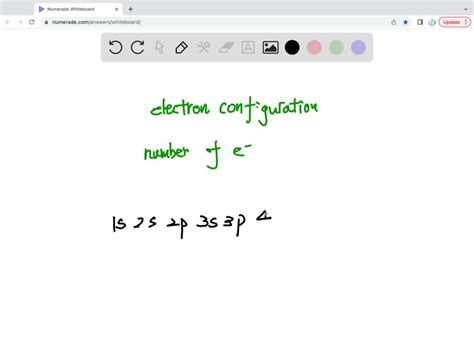 SOLVED Write The Electron Configuration Notation For The Element Whose Atoms Contain The