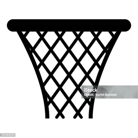 농구 바구니 길거리 그물 바구니 아이콘 블랙 컬러 일러스트 레이 션 그물망에 대한 스톡 벡터 아트 및 기타 이미지 그물망 농구 팀 스포츠 농구대 Istock