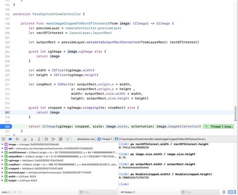 Ios Crop Image Captured With Camera Session Stack Overflow