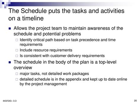 PPT Chapter The Project Plan PowerPoint Presentation Free Download ID