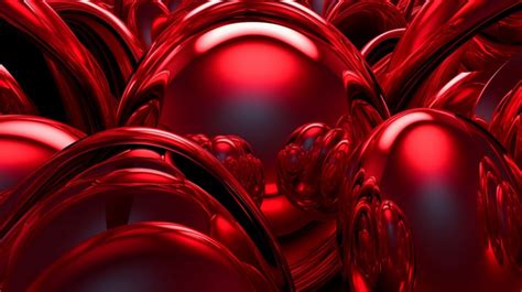 Red Shiny Shiny Wallpapers Background 3d Abstract Background With Red Color Hd Photography