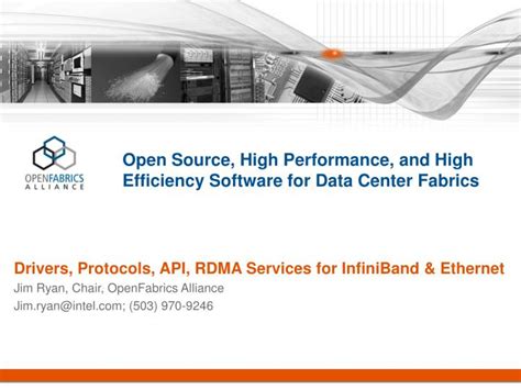 Ppt Open Source High Performance And High Efficiency Software For