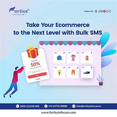 Bulk SMS For E Commerce Website Take Your Ecommerce To The Next Level With Bulk SMS Fortius