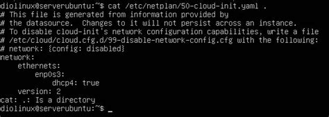 como configurar a rede no ubuntu server através do netplan diolinux