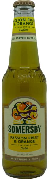 Somersby Passion Fruit And Orange Cider Burgbieren