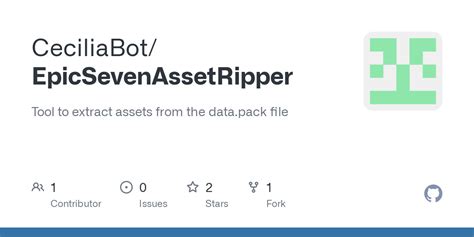 Github Ceciliabot Epicsevenassetripper Tool To Extract Assets From The Data Pack File