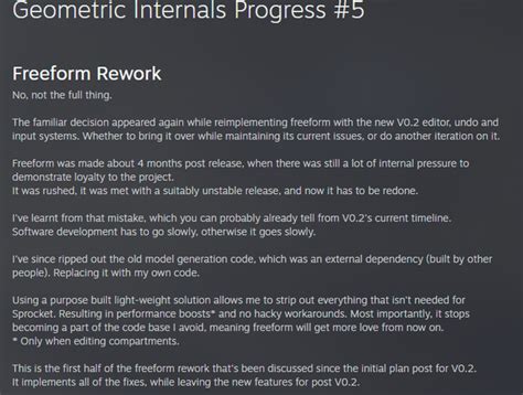Geometric Internals Progress 5 Rsprockettankdesign