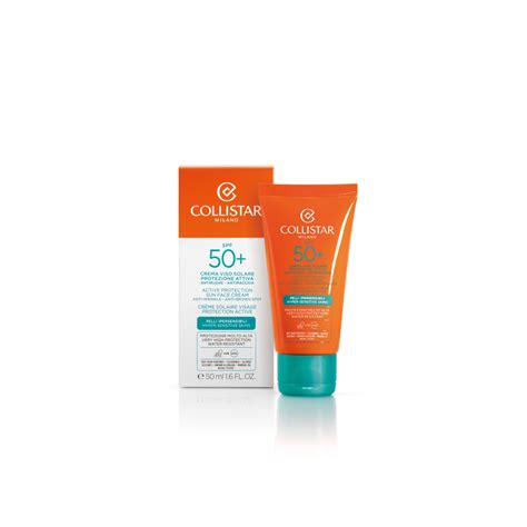 Crema Viso Solare Protezione Attiva Pelli Sensibili Spf 50 Di