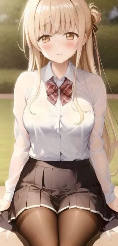 Elegant Anime Girl Wallpaper Free Download