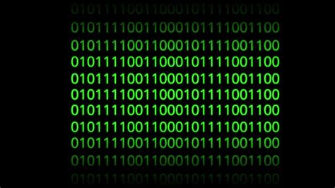 Premium Stock Video Zeros And Ones On Screen Programming Concept