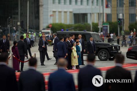 ФОТО Монгол Улсын Ерөнхийлөгч У Хүрэлсүх Бүгд Найрамдах Киргиз Улсын