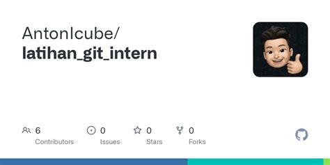 Github Antonicubelatihangitintern