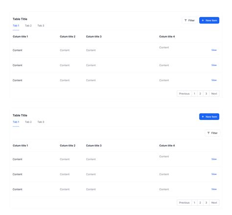 Table Filter Button Position R Uxdesign