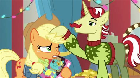 1901591 Safe Screencap Applejack Flam Holly The Hearths Warmer