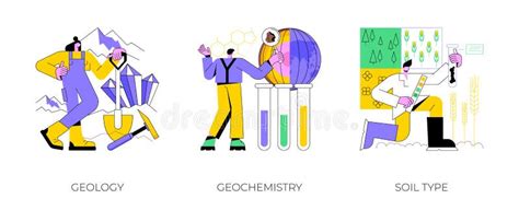 Applied Earth Science Abstract Concept Vector Illustrations Stock Vector Illustration Of
