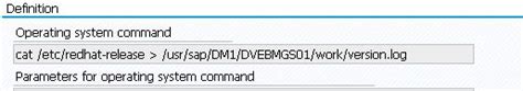 Solved Not Able To Execute External Command SAP Community