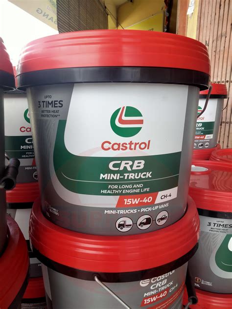 S2u Castrol Crb Mini Truck 15w40 Ch4 7 5l Diesel Engine Oil Light Truck
