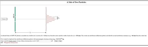 Solved A Tale Of Two Particles If We Wanted To Duplicate Chegg Com