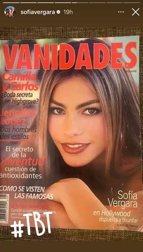 Sofía Vergara Y Sus Impactantes Fotos De Revista En Su Juventud Infobae