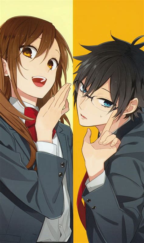 Izumi Miyamura And Kyouko Hori Horimiya Horimiya Anime Chibi Manga