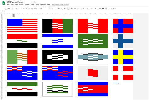 My Friend And I Got Bored And Made Ms Excel Flags Vexillology