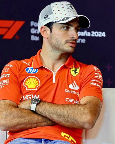 Carlos Sainz Jr Racing Driver Sky Sports Tv Smooth Operator