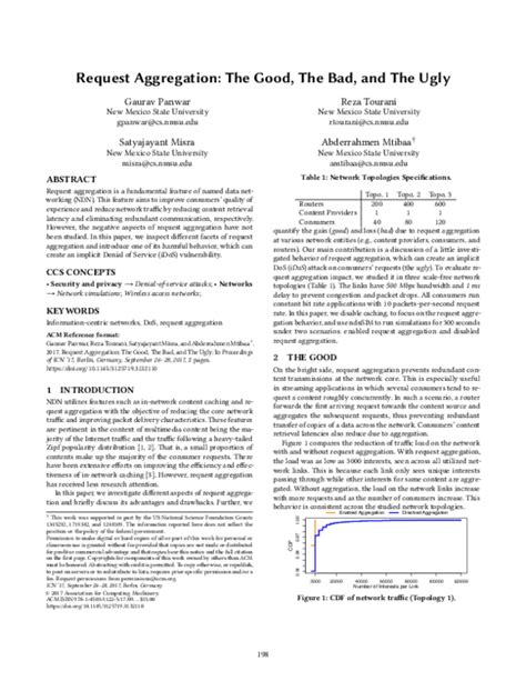 Pdf Request Aggregation