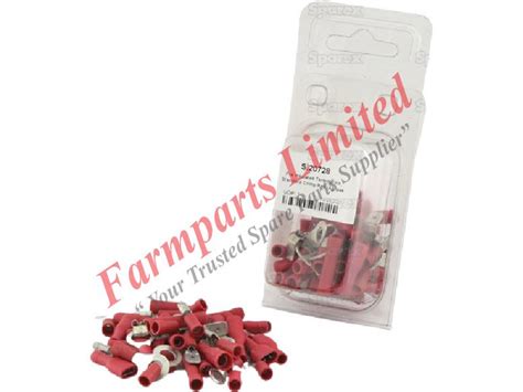 Pre Insulated Terminal Kit Red Farmparts