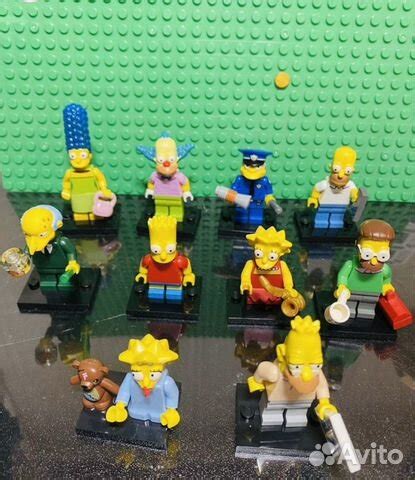 Lego simpsons / лего симпсоны купить в Москве | Хобби и отдых | Авито